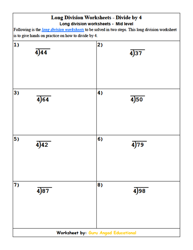 Grade 6 Multiplication Division Worksheets Free Printable K5 Learning 